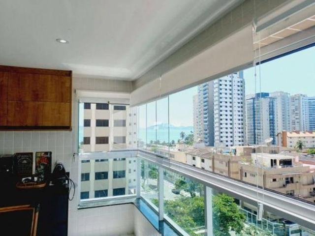 Apartamento com vista para a Praia da Astúrias e Praia do Tombo Guarujá / SP
