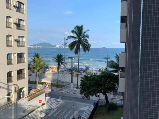 Apartamento com vista para mar, 3 dormitórios, garagem, salão de jogos, à venda, 168 m² por R$ 860.0