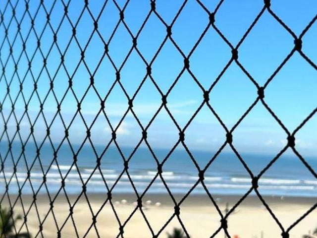 Apartamento com Vista para o Mar, 2 Dormitórios e Sacada Gourmet na Aviação, Praia Grande/SP