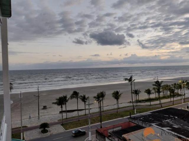 Apartamento com Vista para o Mar, 2 Dormitórios 1 Suíte, Sacada Envidraçada e Lazer Completo no Ja