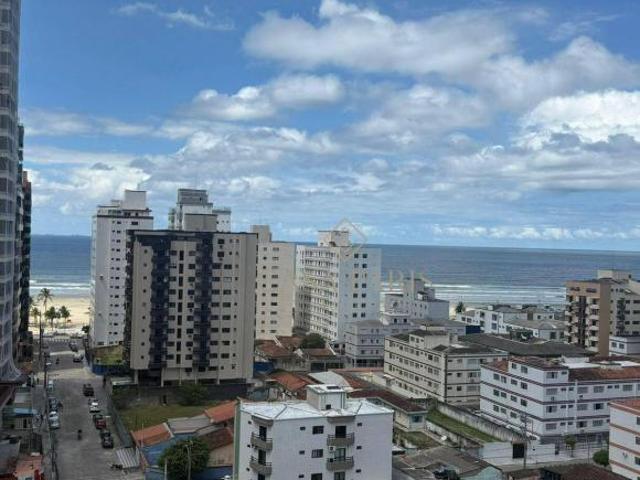 Apartamento com VISTA PARA O MAR 3 dormitórios à venda, 145 m² por R$ 1.600.000 Vila Guilhermina