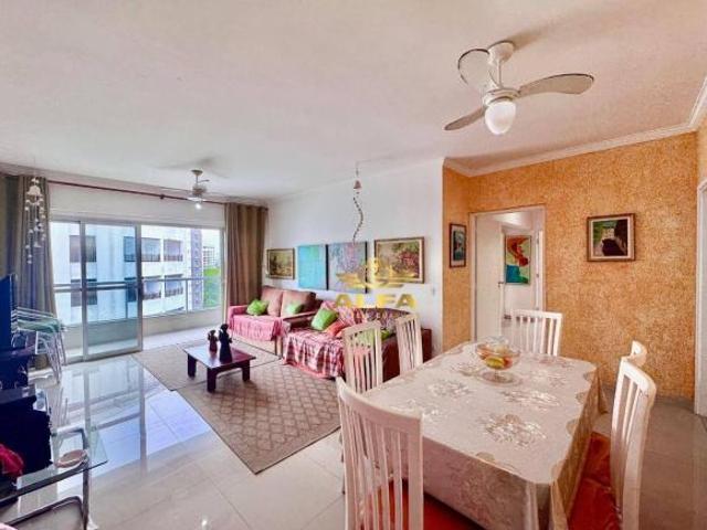Apartamento com Vista para o Mar à Venda na Praia das Pitangueiras, Mobiliado, 3 Quartos e Sacada –