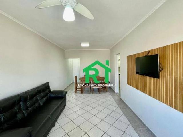 Apartamento com vista para o mar com 3 quartos, 1 vaga, sacada e lazer à venda em Enseada, Guarujá