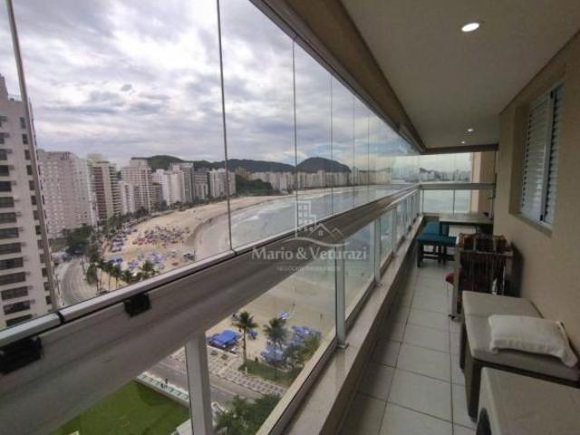 Apartamento com vista para o mar com 2 dormitórios à venda, 110 m² por R$ 1.650.000 Astúrias Gua