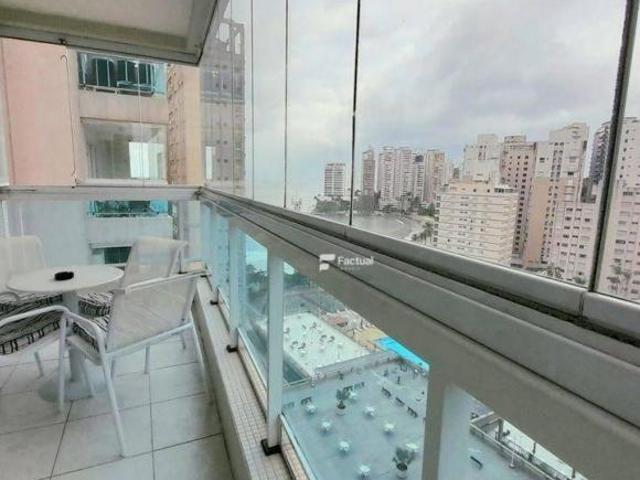 Apartamento com vista para o mar com acesso excluviso na Praia das Astúrias no Guarujá