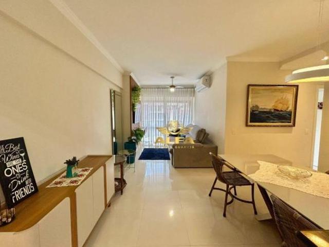 Apartamento com vista para o mar e 2 suítes na Praia da Enseada – Alfa Imóveis Guarujá