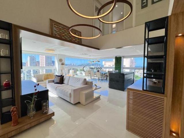 Apartamento com vista pro mar, 3 suítes, varanda gourmet integrada