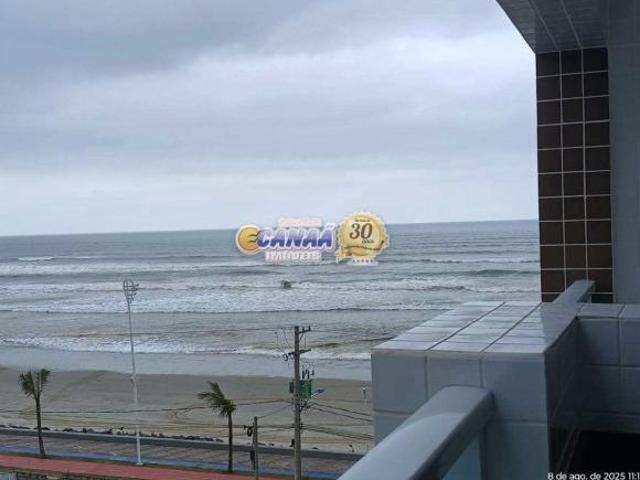 Apartamento com vists para o MAR. Na Praia de Mongaguá 2 dormitórios