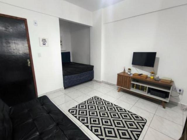 Apartamento compacto no Ocian – Praia Grande/SP | 1 dormitório | 600m da praia