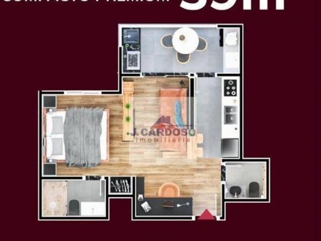 APARTAMENTO COMPACTO PREMIUM – VILA CARVALHO !