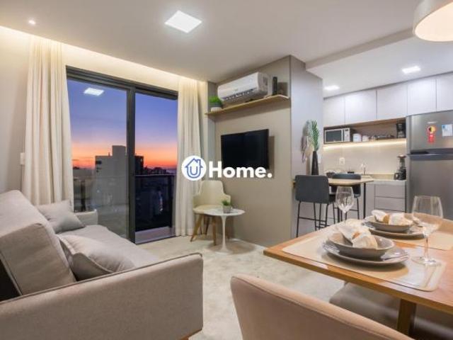 Apartamento completamente mobiliado e decorado, sacada, churrasqueira e vaga, co