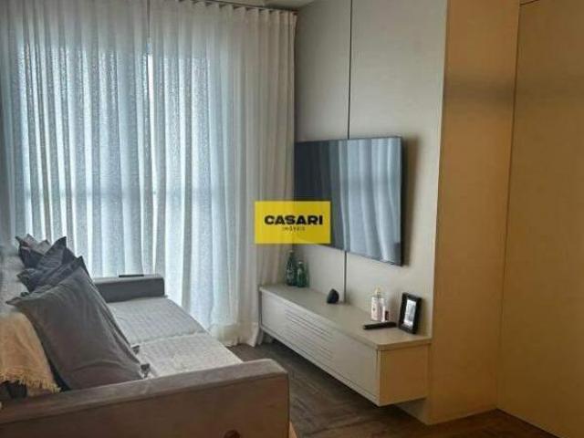 Apartamento completo, 2 quartos, varanda gourmet, 1 vaga coberta, 56m2, Rudge Ramos Sbc