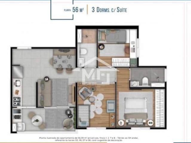 Apartamento, Condominio Maxim Home Club, Itu, SP
