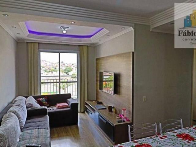Apartamento Condomínio Atlântico Norte, com 3 dormitórios à venda por R$ 295.000 Jardim Santo Andr