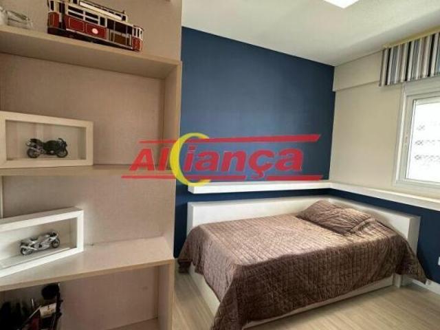 Apartamento condomínio Arthur 107 m2 / 3 suítes / 2 vagas / depósito Vila Rosália Guarulhos