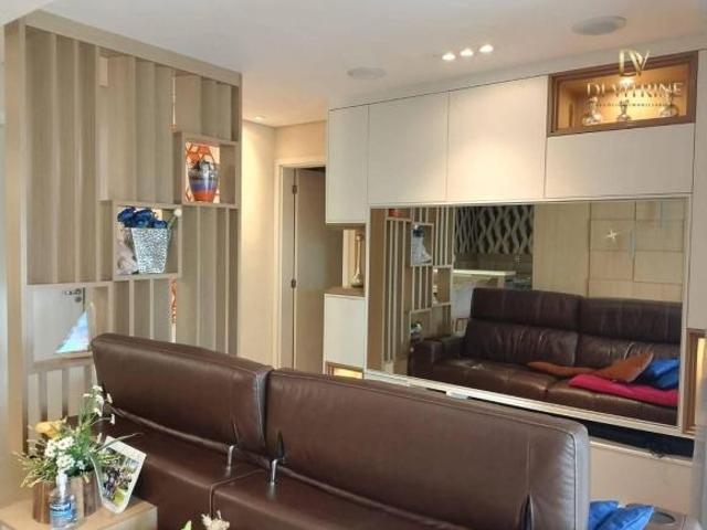 Apartamento Condomínio Cidade Maia, 122m², 3 dormitórios com suítes, 2 Salas, Varanda gourmet, Cozin