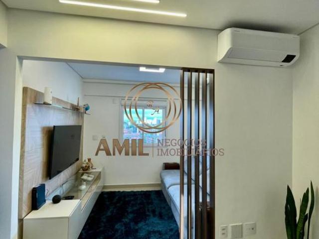Apartamento,Condomínio Parquelar,02 dormitórios, 01 Suíte, 82 m², sacada gourmet, Pq Industrial