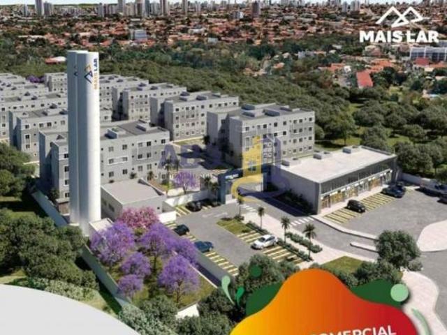 Apartamento Condomínio Viver Mais Park no Bairro Cachoeira das Garças próximo a Chácara dos Pinheiro