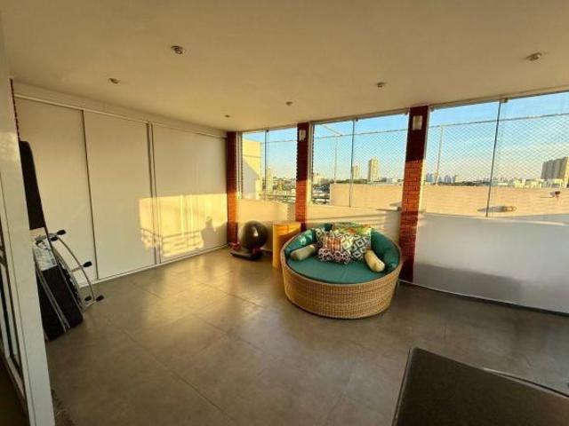 Apartamento cobertura com 150m²com três quartos uma suíte duas vagas na Vila Butantã