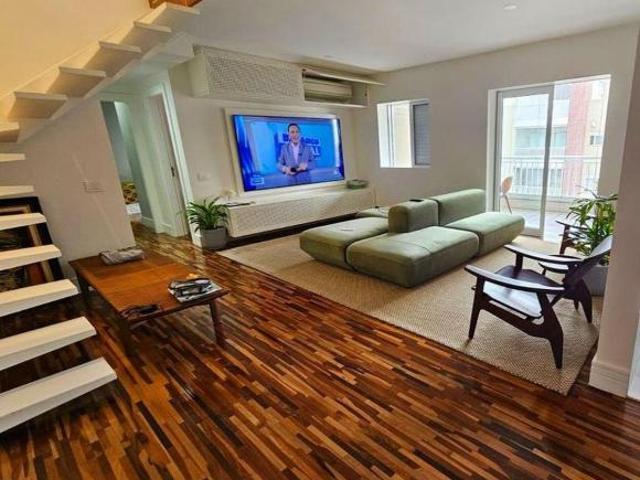 Apartamento Cobertura com 166m² 3Quartos 1suíte Semi mobiliado 3Vagas, Lazer USP e Metro Butantã
