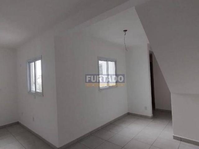 Apartamento Cobertura com 2 dormitórios à venda, 96 m² Vila Guiomar Santo An