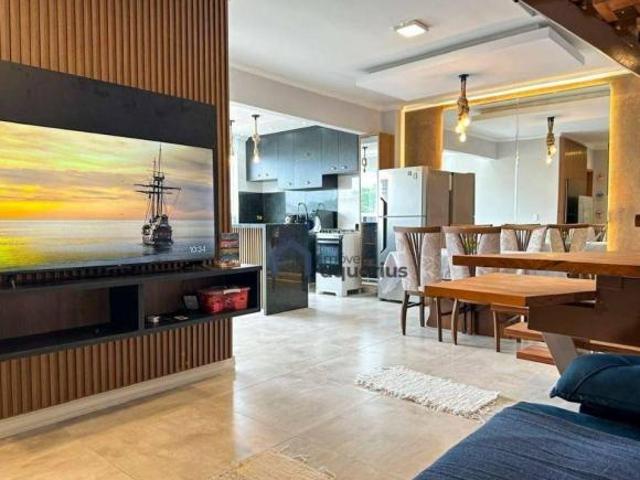 Apartamento Cobertura com 3 dormitórios à venda, 150 m² por R$ 2.025.000 Praia das Toninhas Ubat