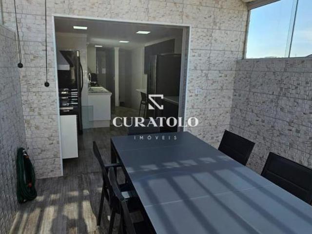 Apartamento cobertura à venda, com 2 quartos e 2 vagas em Santo André, Vila Metalúrgica