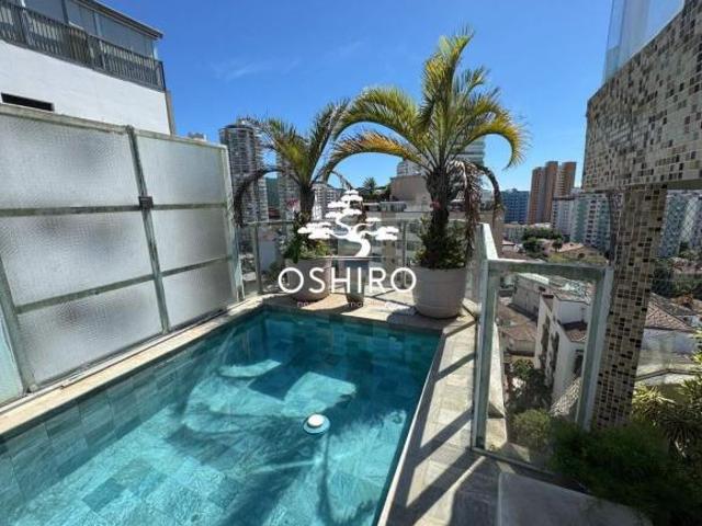 Apartamento Cobertura Duplex, no Bairro Ponta da Praia/Santos/SP