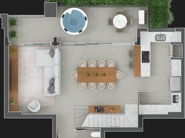 Cobertura à venda por R$ 2.673.000,00 Alto da Glória Curitiba/PR