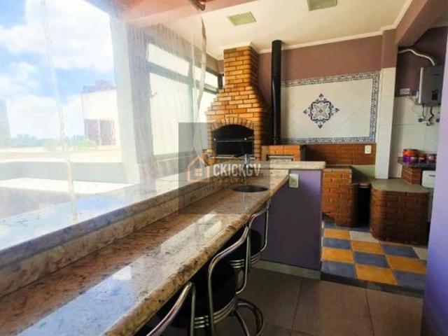 Apartamento cobertura duplex alto padrão, vista infinita permanente com 2 quartos 1 suíte lareira