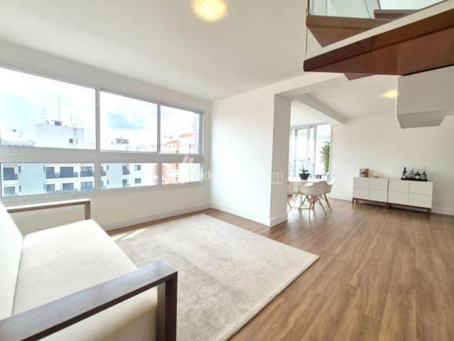 Apartamento cobertura duplex para locação e venda com 3 domitórios 1 suite 4 vag