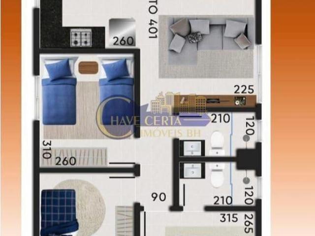 Apartamento Cobertura em Santa Helena Barreiro, Belo Horizonte/MG