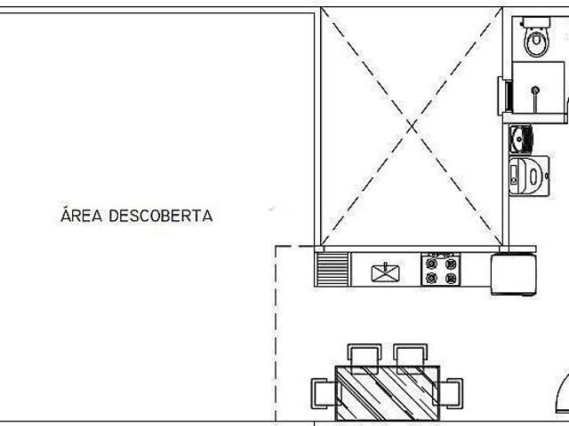 Apartamento, cobertura sem condomínio, 02 dormitórios sendo 01 suíte e 02 vagas