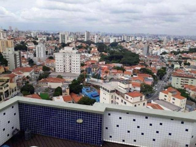 Apartamento Cobertura Tríplex em Santana, 338 de a.u, 3 dorms sendo 1 suíte, sala com varanda, es