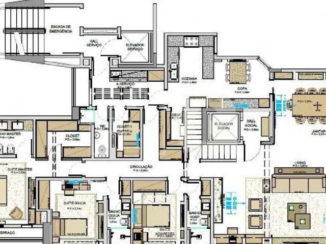 APARTAMENTO COBERTURA VILA NOVA CONCEIÇÃO Venda 420 m² 4 Suítes 5 Vagas