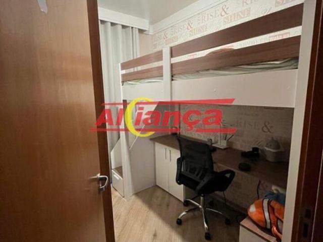 APARTAMENTO C/VARANDA GOURMET/ 3 DORMS/ 2 VAGAS FIXAS E COBERTAS / PROXIMO BOSQUE MAIA ! 1.070 MIL