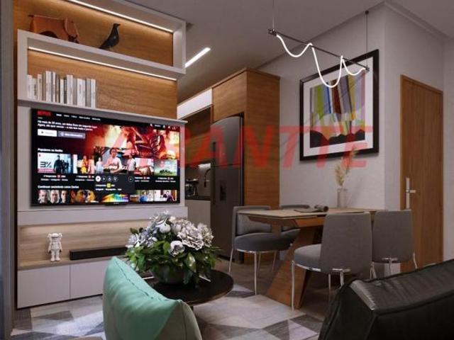 Apartamento de 43.48m² com 2 quartos