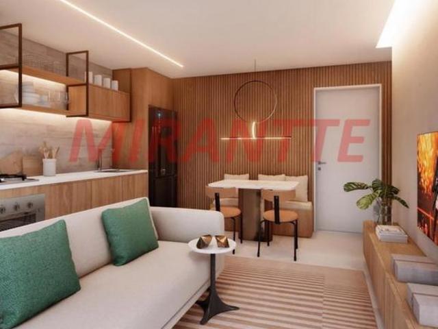 Apartamento de 43.66m² com 2 quartos
