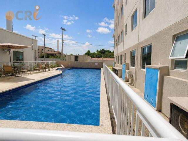 Apartamento de 43 m² na Padre Climério Chaves Açude Caucaia CE, aluguel por R$ 1.000/mês