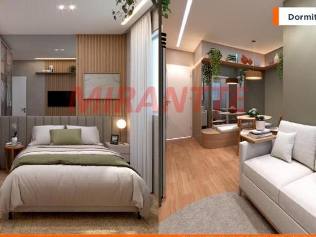 Apartamento de 40m² com 2 quartos