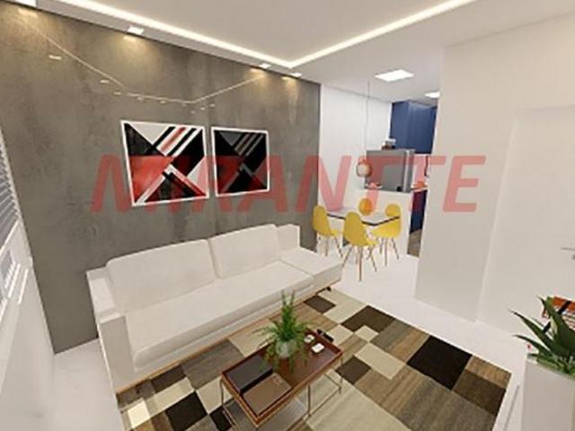Apartamento de 40m² com 2 quartos