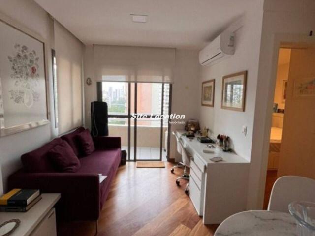 Apartamento de 42 m² Brooklin São Paulo, aluguel por R$ 4.000/mês