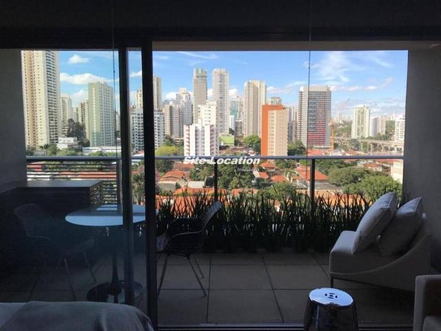 Apartamento de 42 m² Brooklin São Paulo, aluguel por R$ 5.000/mês