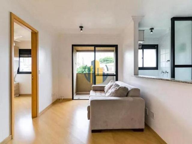 Apartamento de 42 m² | 1 Suíte | Varanda | 1 Vaga | Mirandópolis