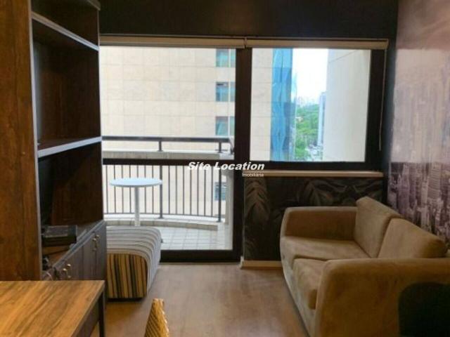 Apartamento de 44 m² Itaim Bibi São Paulo, aluguel por R$ 6.000/mês