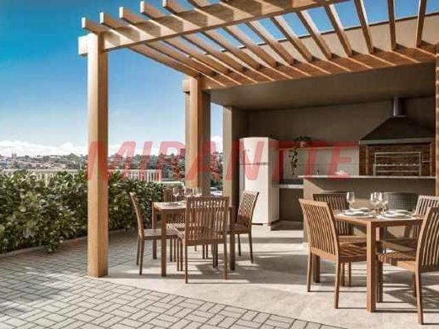 Apartamento de 44m² com 2 quartos