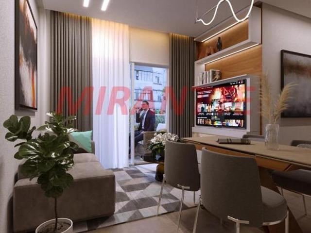 Apartamento de 45.49m² com 2 quartos