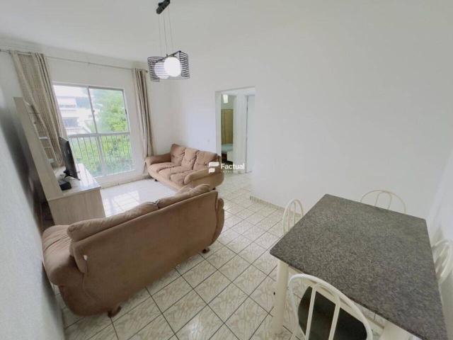 Apartamento de 45 m² Enseada Guarujá, aluguel por R$ 2.800/mês