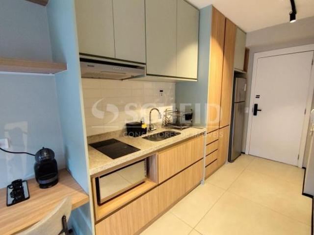 Apartamento de 45m à venda em Moema mobiliado e moderno, todo decorado