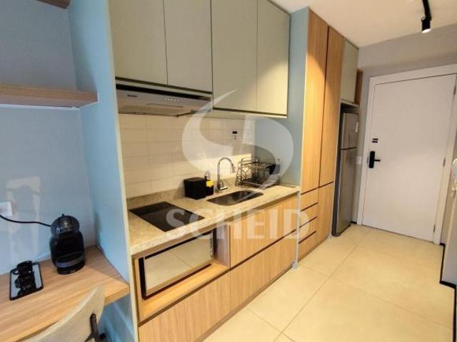 Apartamento de 45m à venda em Moema mobiliado e moderno, todo decorado